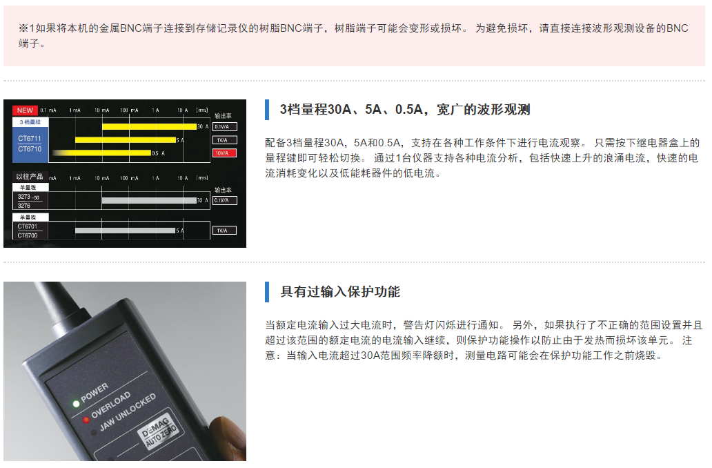 电流探头 CT6710 | HIOKI（日置）电流探头-智丰电子