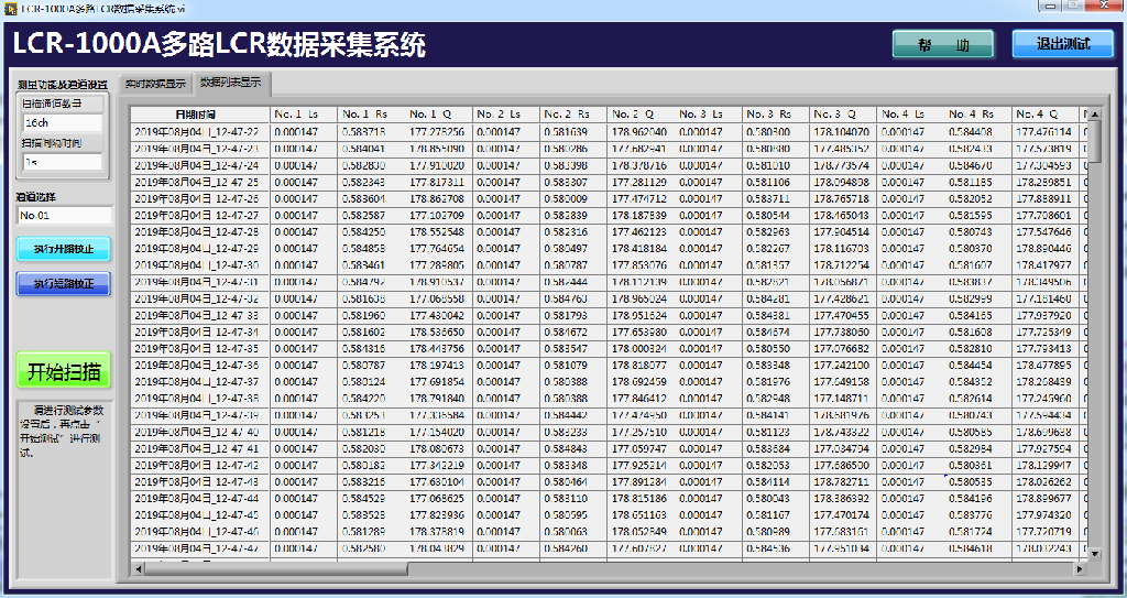 LCR-1000A多路LCR数据采集系统-智丰电子 - 深圳市智丰电子科技有限公司